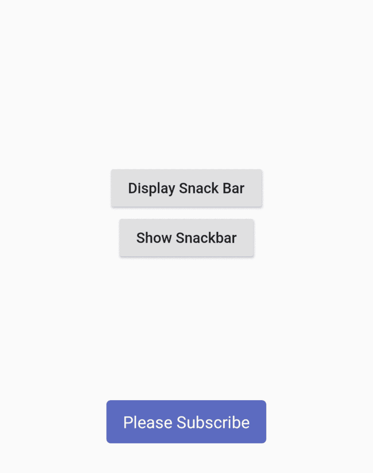 SnackBar Widget - Flutter Widget Guide By Flutter Agency