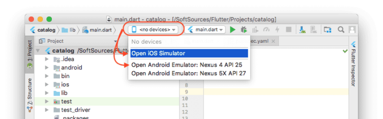 Solve The Error No Connected Devices Flutter Agency